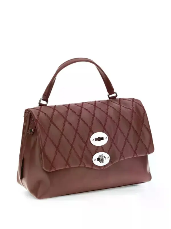 ZANELLATO Postina Tramè Leather Shoulder Bag