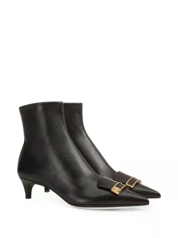 SERGIO ROSSI Sr Evolv Buckle Ankle Boots