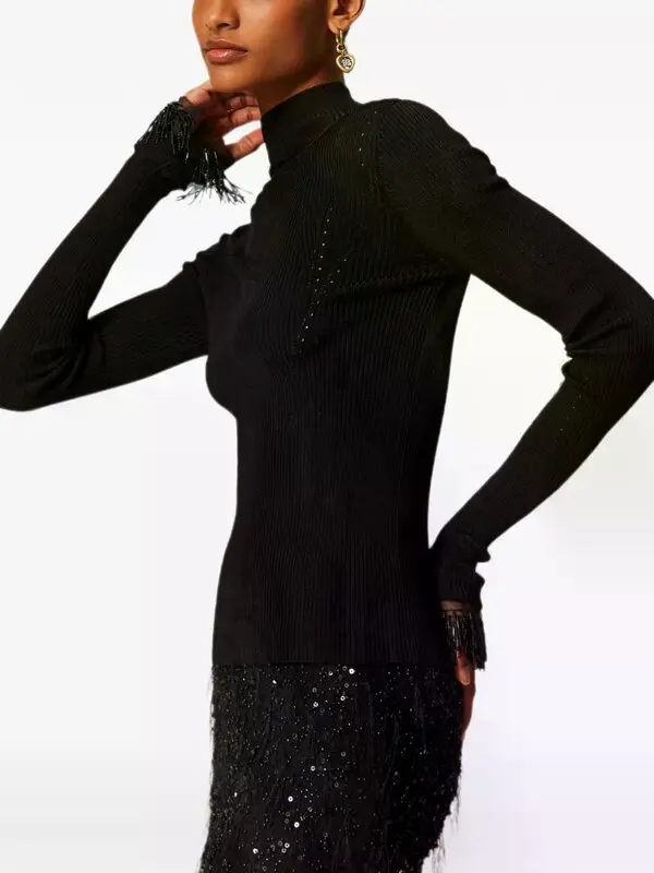 TWINSET Turtleneck Jumper With Embroidery