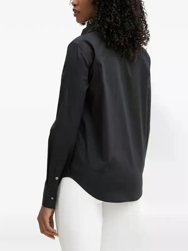 Karl Lagerfeld Logo-embroidered Chest-pocket Shirt