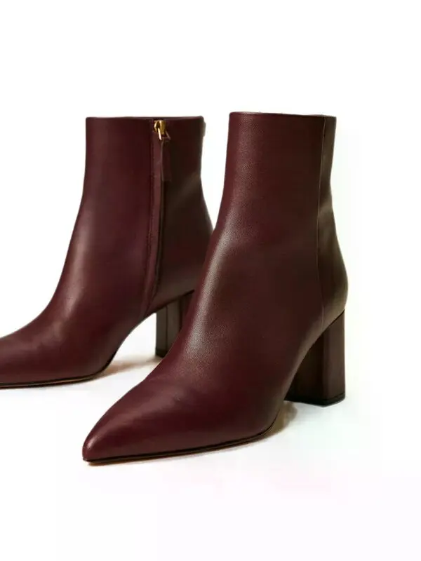 TWINSET Leather Ankle Boots
