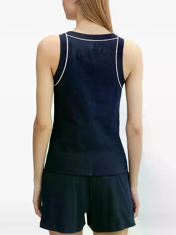 Lacoste Ribbed Cotton Pyjama Set