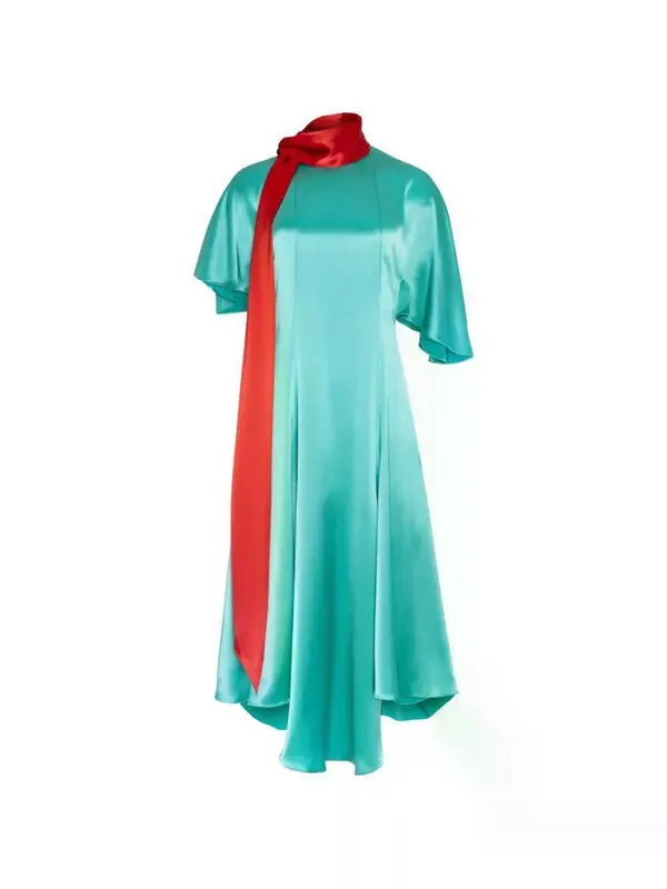 ROKSANDA Wren Asymmetric Dress - Blue