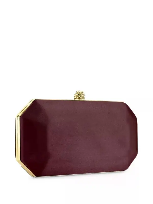 Tyler Ellis Small Perry Pinecone Clutch Bag - Brown
