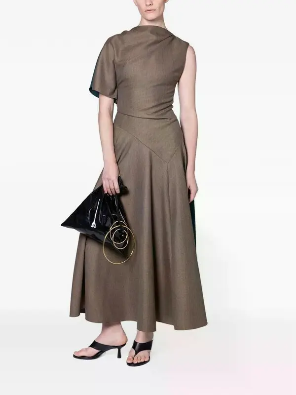 ROKSANDA Oryn Asymmetric Midi Dress
