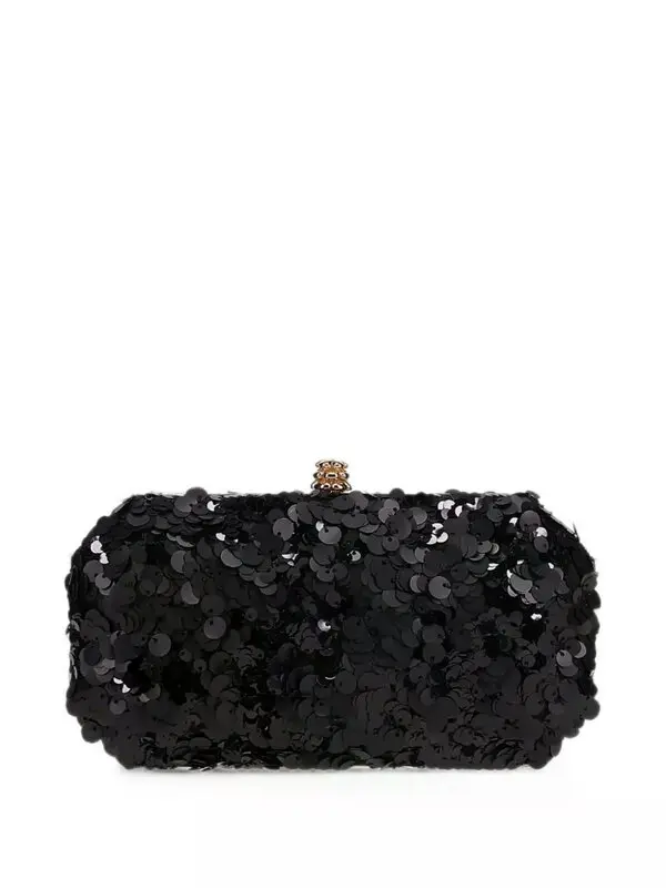 Tyler Ellis Small Perry Sequin-embellished Clutch Bags