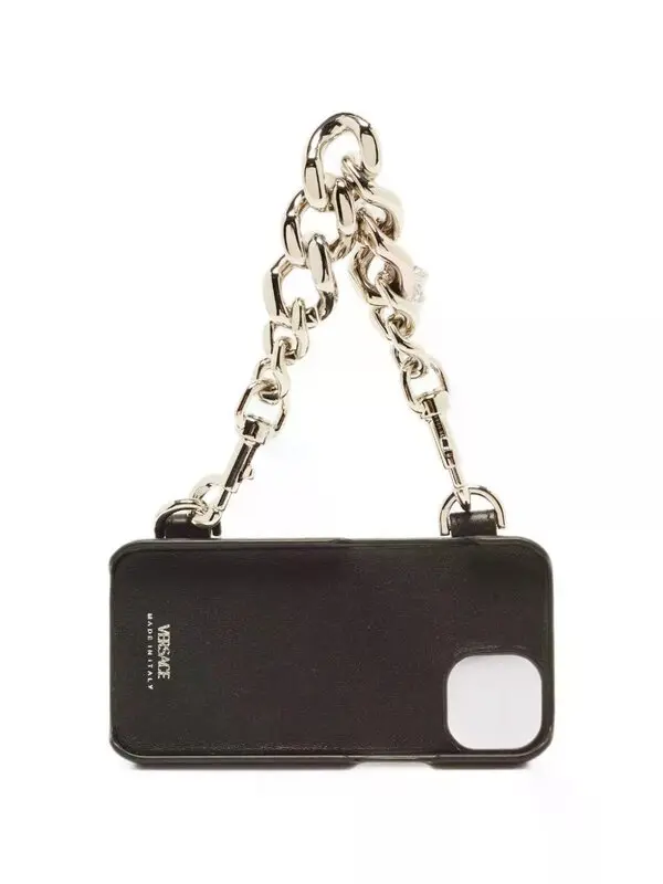 Versace Medusa Studded Iphone Case - Black