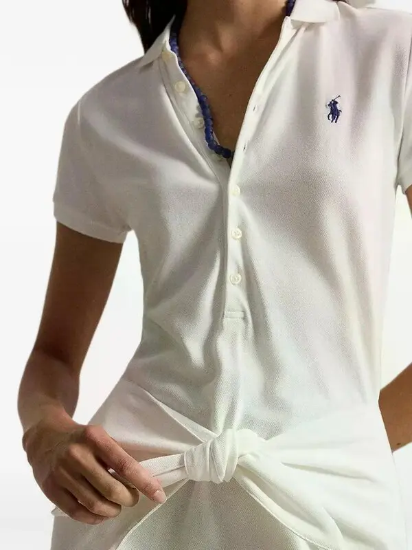 Polo Ralph Lauren Tie-waist Polo Midi Dress