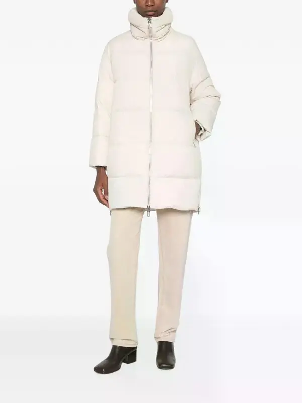 DUNO Quilted High-neck Coat