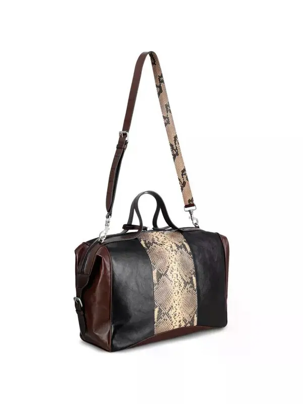 Dries Van Noten Leather Weekend Bag