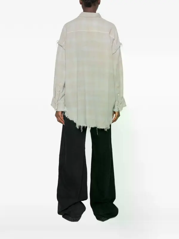 R13 Long-sleeve Buttoned Shirt