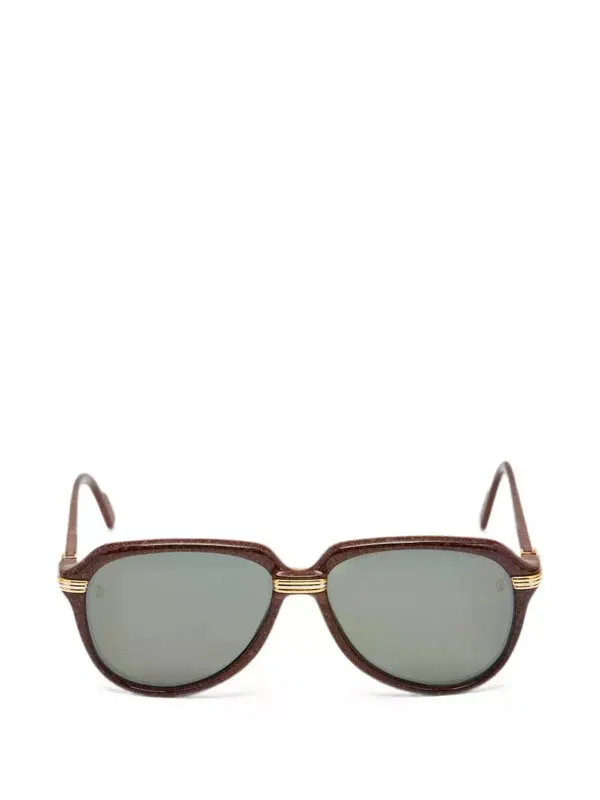 Cartier Pilot-frame Sunglasses