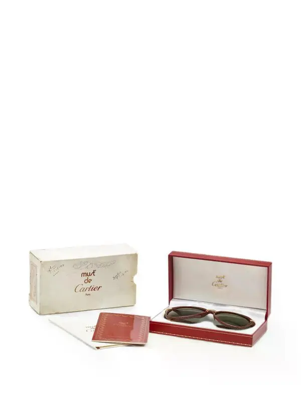 Cartier Pilot-frame Sunglasses