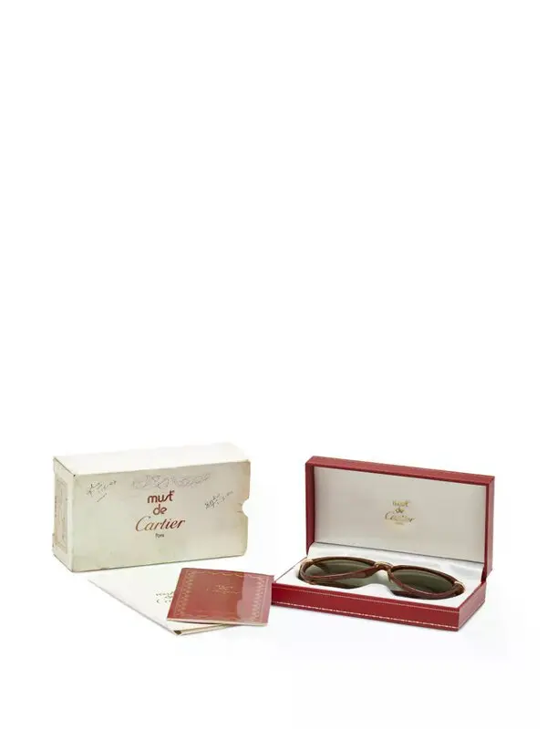 Cartier Pilot-frame Sunglasses