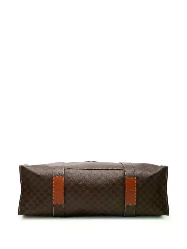 Celine 1996 Macadam Coated Canvas Tote Bag