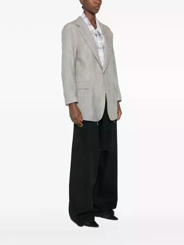 R13 Pinstripe-pattern Blazer