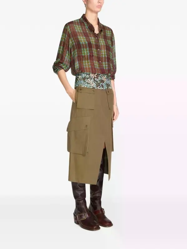 Dries Van Noten Floral Gobelin Belt