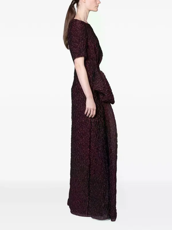 ROKSANDA Syla Knotted-waist Maxi Dress