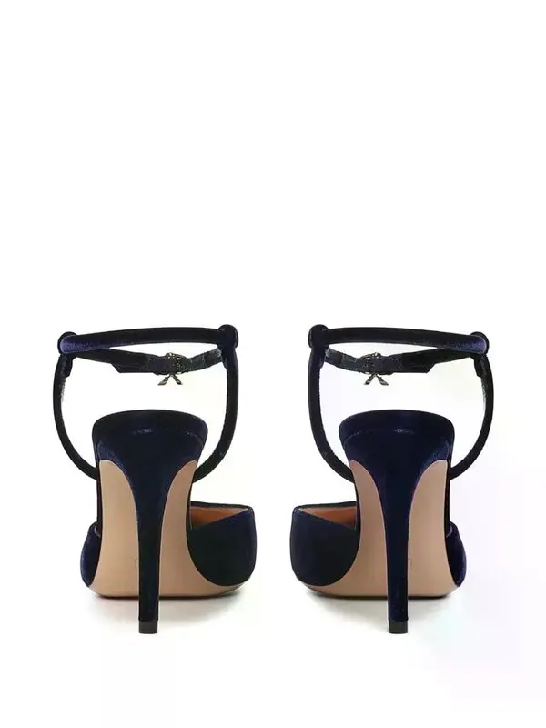 GIANVITO ROSSI Pointed-toe Ankle-strap Pumps