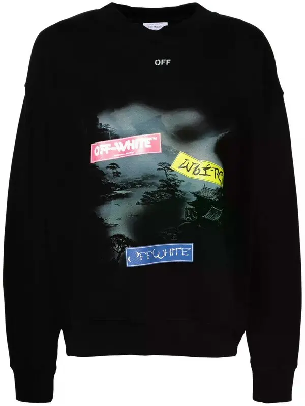 Off-White Type Sticker Skate Sweatshirt