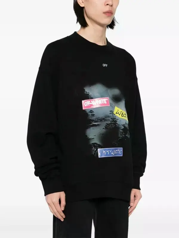 Off-White Type Sticker Skate Sweatshirt