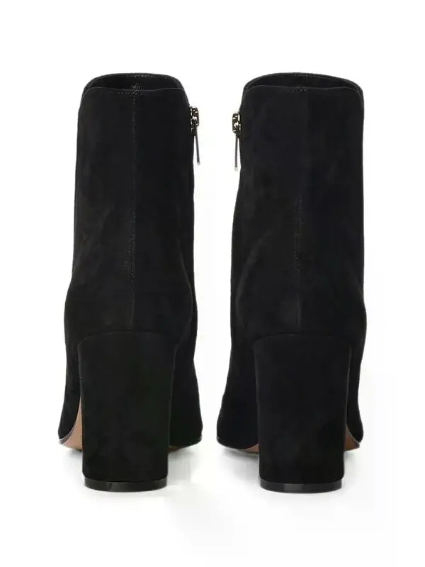 GIANVITO ROSSI Lisa Suede Ankle Boots