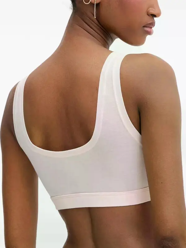 Polo Ralph Lauren Logo-embroidered Scoop-neck Bra