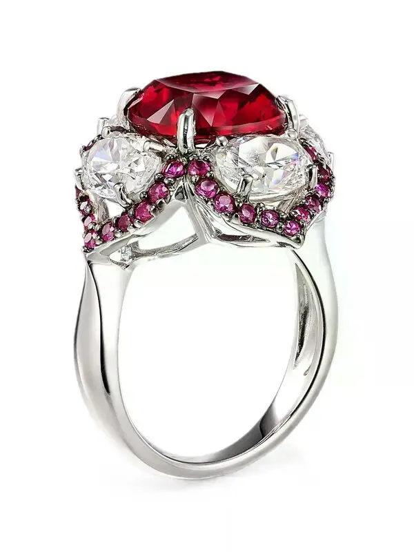 ANABELA CHAN Lotus Ruby Ring