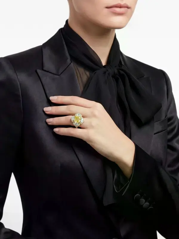ANABELA CHAN Lotus Diamond Ring