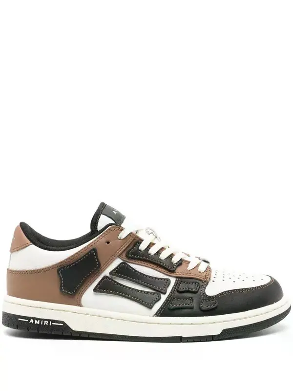 Amiri Skel Leather Sneakers