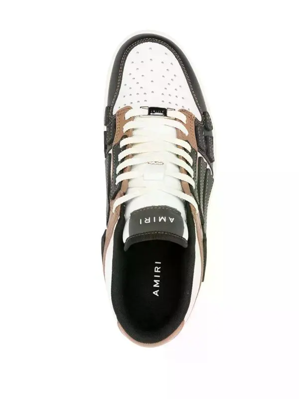 Amiri Skel Leather Sneakers