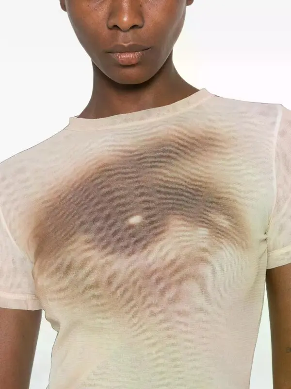 JEAN PAUL GAULTIER Short-sleeve Crew Neck Mini Dress
