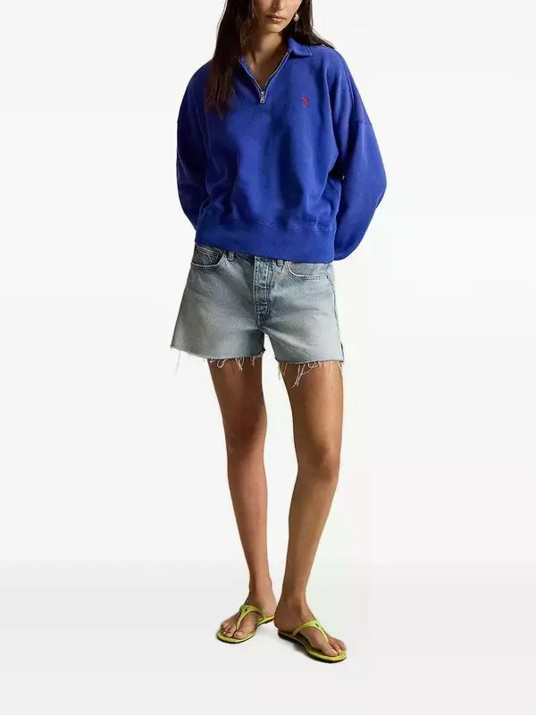 Polo Ralph Lauren Lightweight Fleece Quarter-zip Sweatshirt