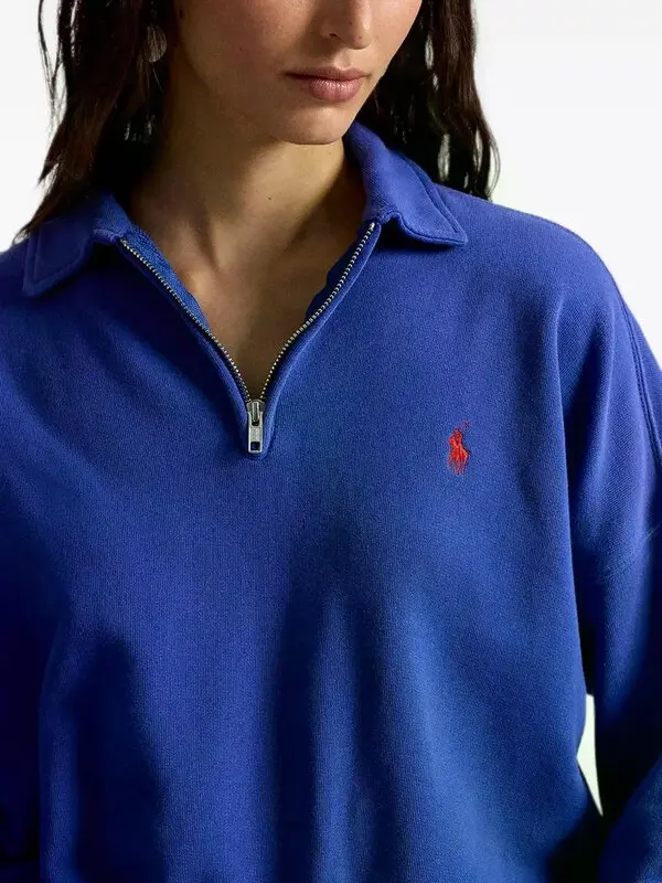 Polo Ralph Lauren Lightweight Fleece Quarter-zip Sweatshirt