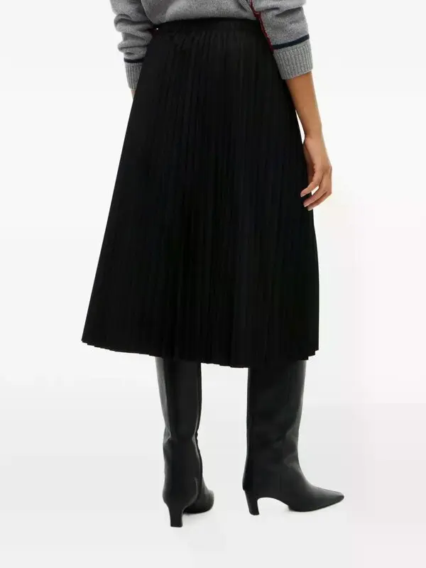 Tommy Hilfiger Pleated Midi Skirt