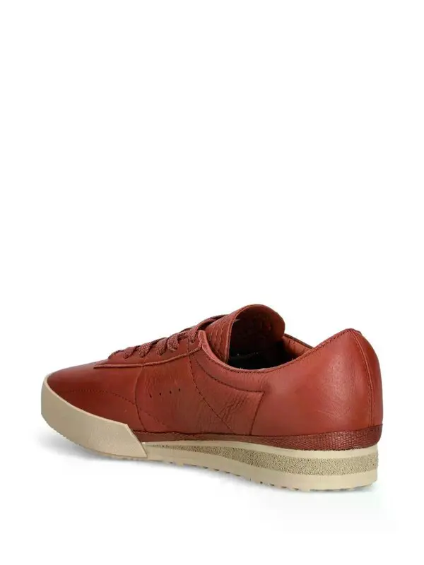 Lacoste Aura Leather Sneakers - Orange