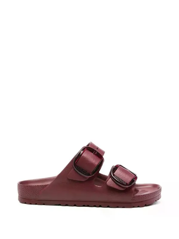 BIRKENSTOCK Madrid Big Buckle Flat Sandals - Red