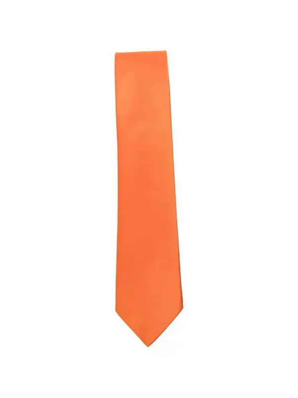SAPIO Satin Finish Neck Tie - Orange