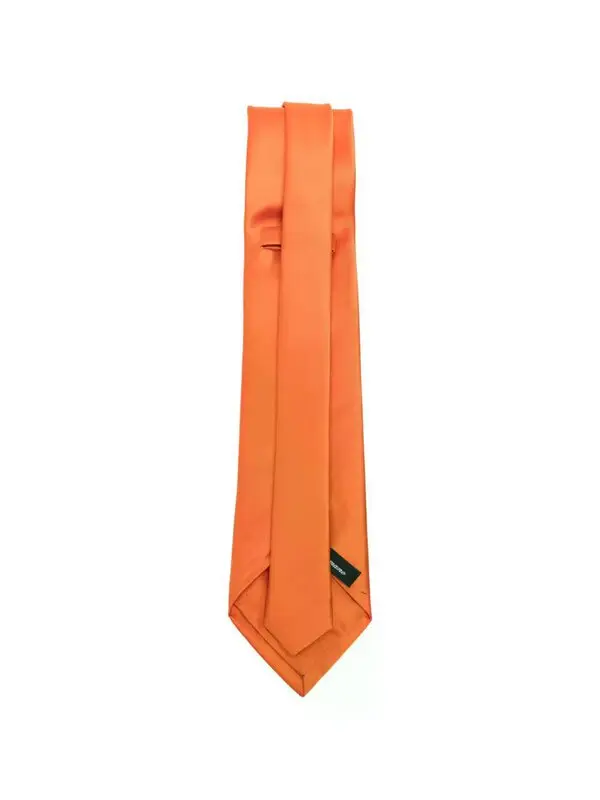 SAPIO Satin Finish Neck Tie - Orange