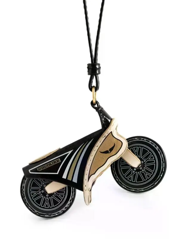 Zadig&Voltaire Motorider Keyring - Black