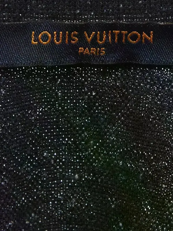 LOUIS VUITTON Monogram Knit Polo Shirt
