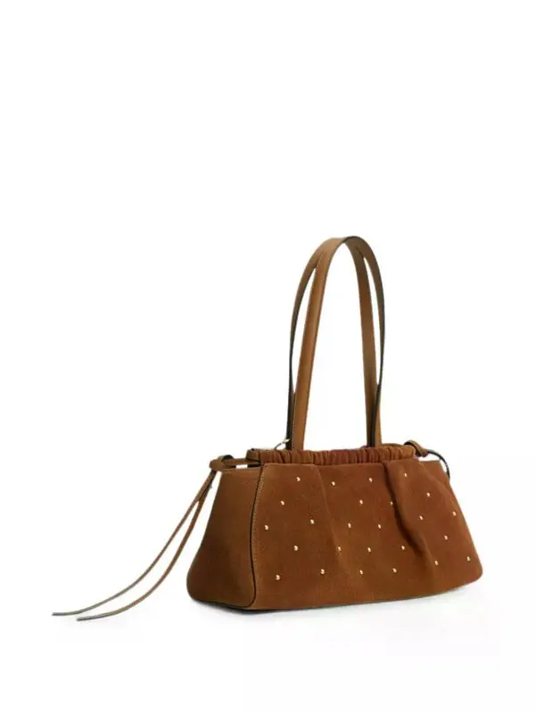 Tommy Hilfiger Studded-ruched Tote Bag