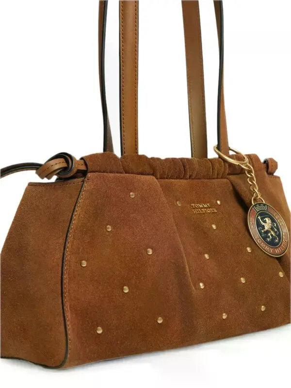 Tommy Hilfiger Studded-ruched Tote Bag