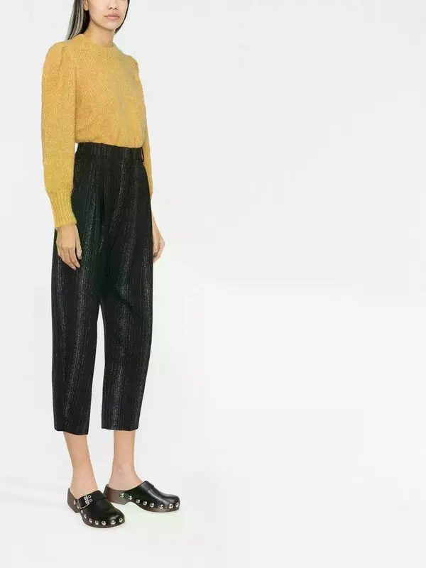 Stella McCartney High-waisted Cropped Trousers