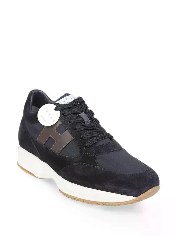 Hogan Logo-patch Panelled Sneakers