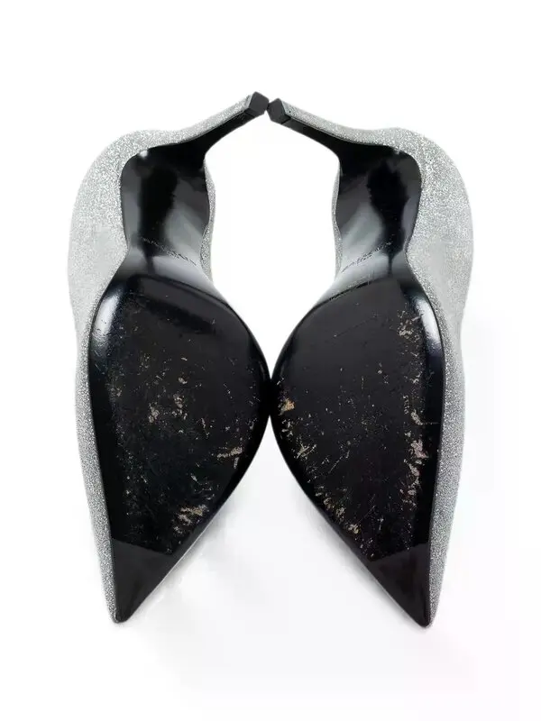 Balmain Daphne Glitter Stiletto Pumps