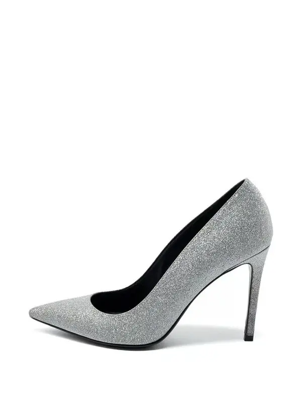 Balmain Daphne Glitter Stiletto Pumps