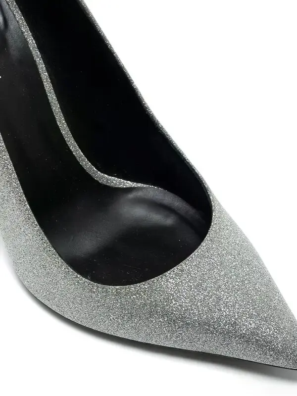 Balmain Daphne Glitter Stiletto Pumps