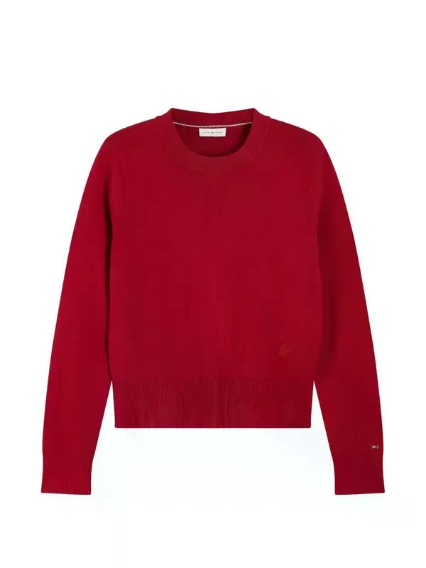 Tommy Hilfiger Embroidered Crew Neck Sweater