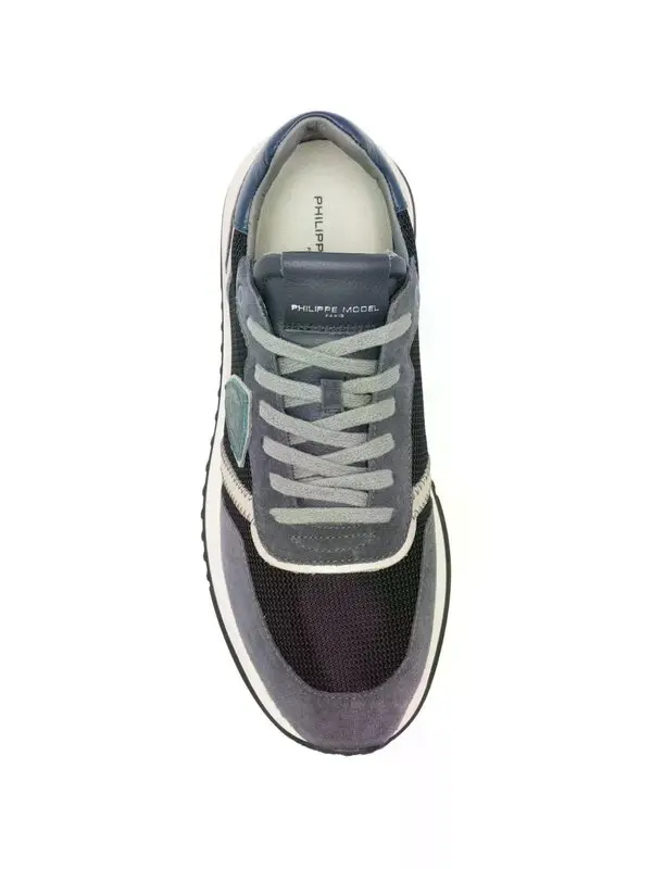 Philippe Model Panelled Logo Sneakers